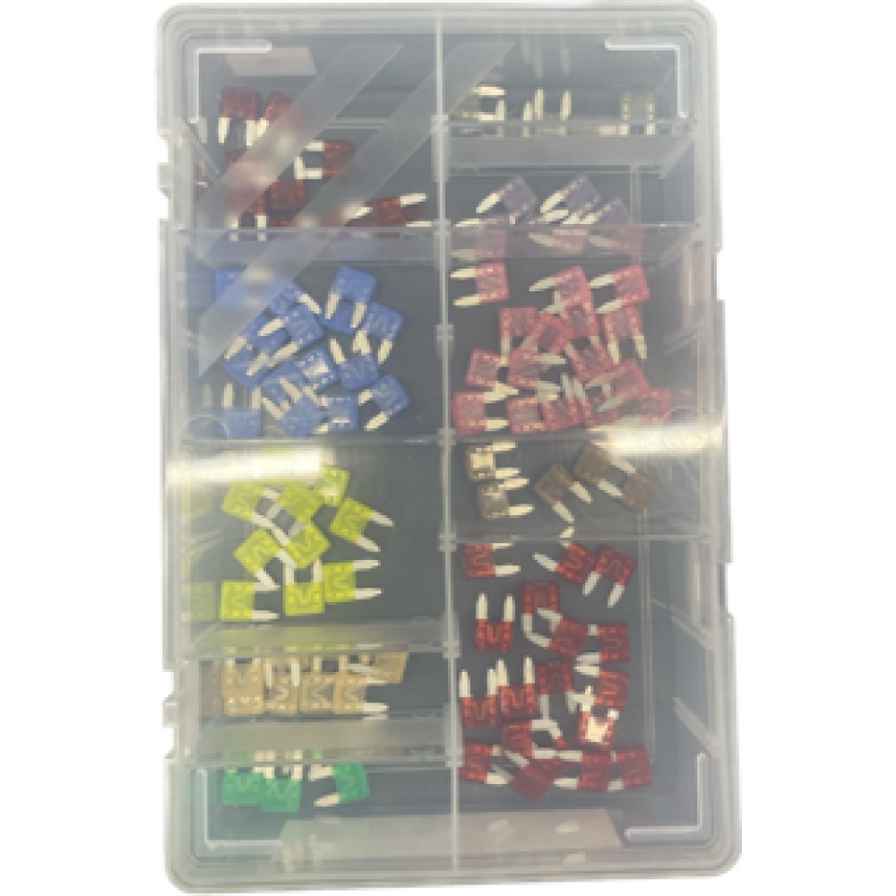 Assorted Box Mini Blade Fuses. Sizes 2 - 30 AMP - Hydraulic Plant ...