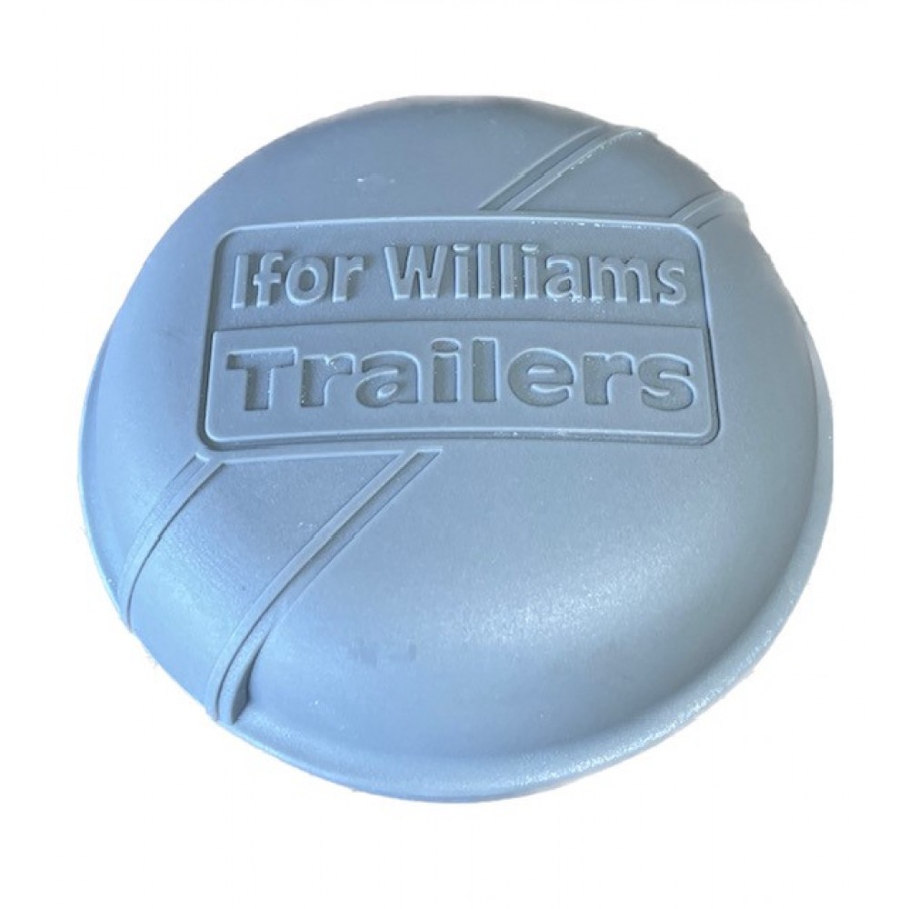 Ifor Williams Type 76.5mm Grey Plastic Grease Cap - Hydraulic Plant ...