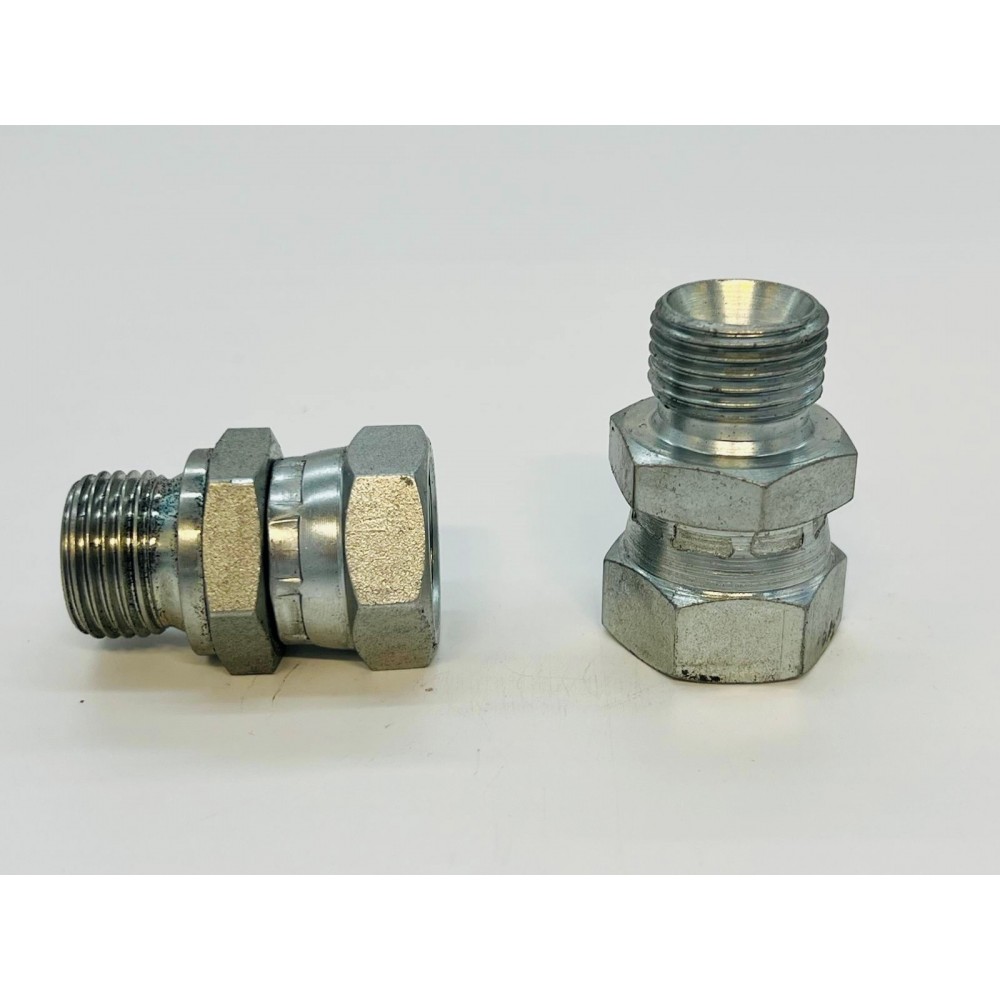 Adaptor 1/2" x 1/2" BSP Male/Female - Male/Female Hydraulic Adaptors ...