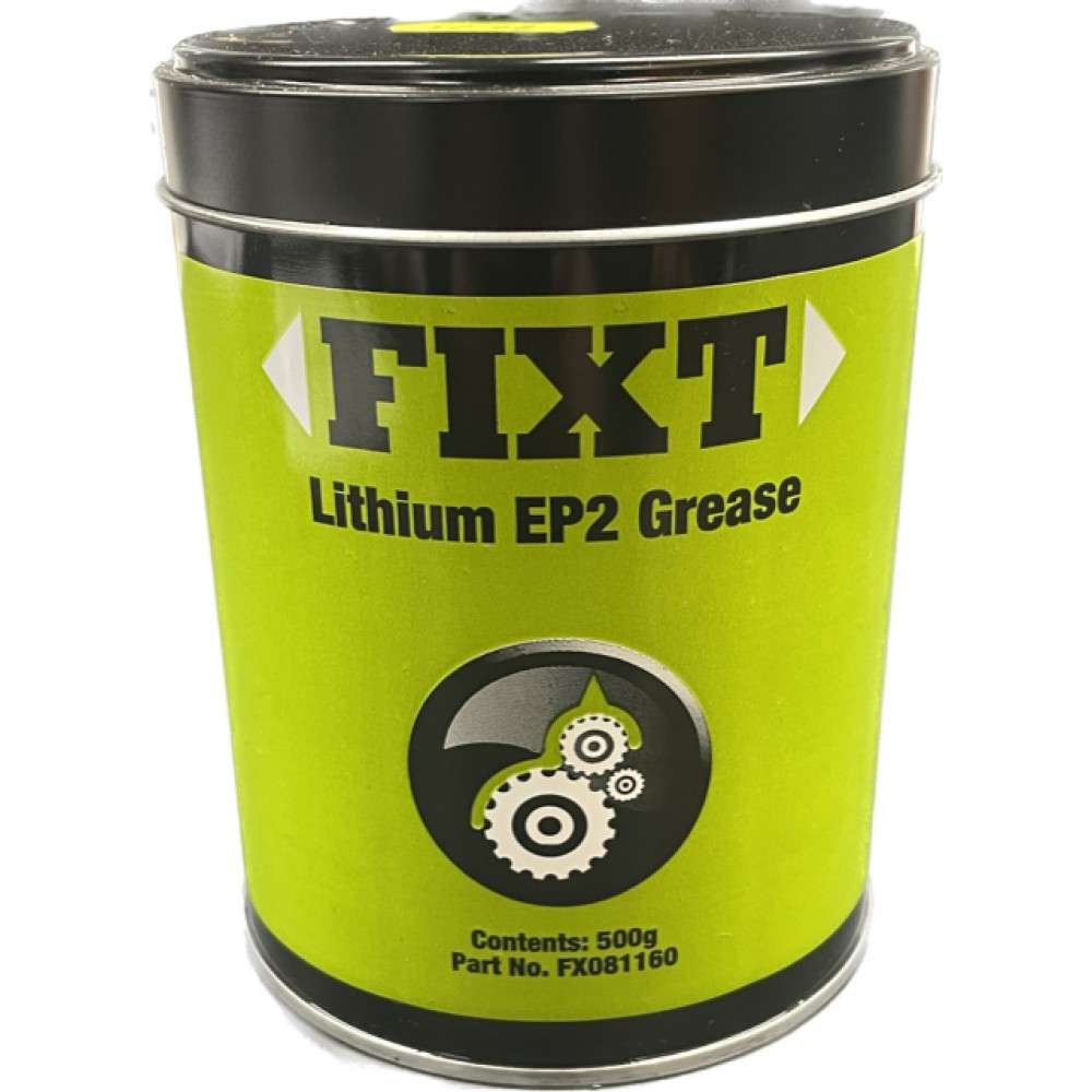 FIXT Lithium EP2 Grease 500g Tub - Hydraulic Plant Services | Over 20,000 Plant Spare Parts in Stock