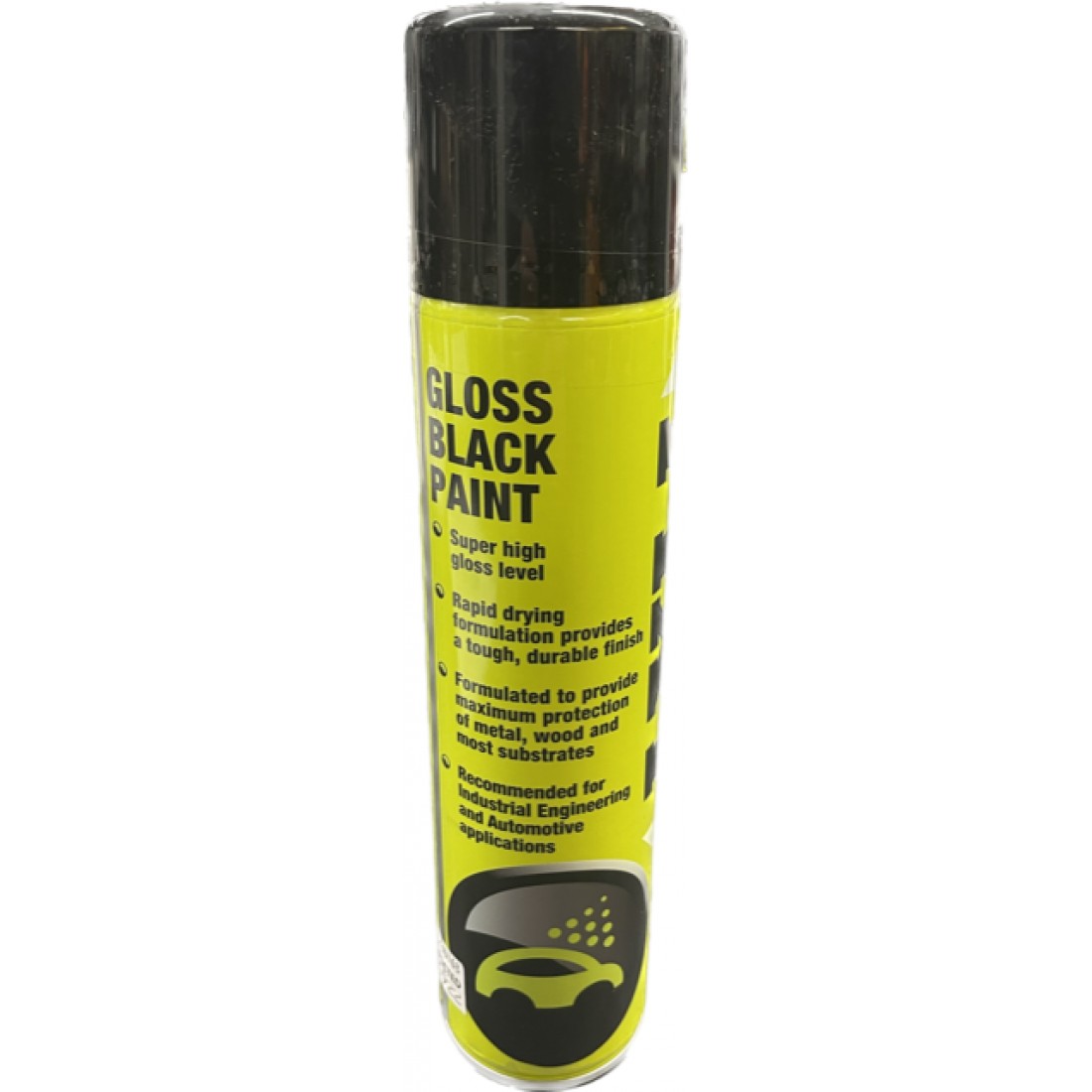 FIXT Gloss Black Spray Paint 400ml - Hydraulic Plant Services | Over ...