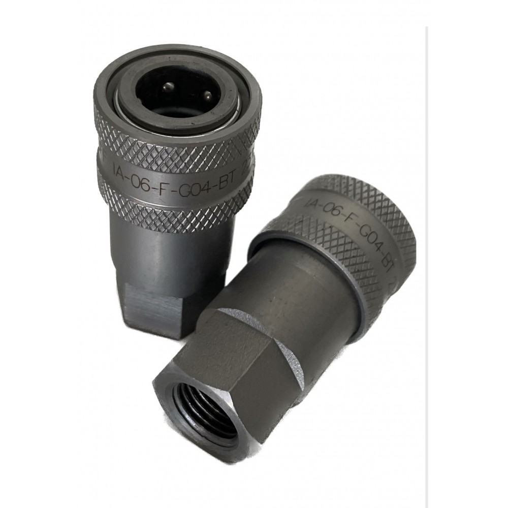 1/4" Quick Release Hydraulic Female Coupling - Hydraulic Plant Services ...